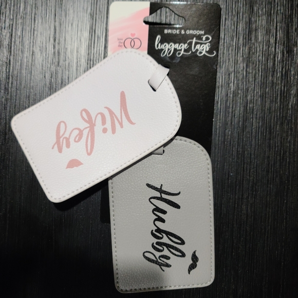 Other | Wife And Hubby Luggage Tags | Poshmark